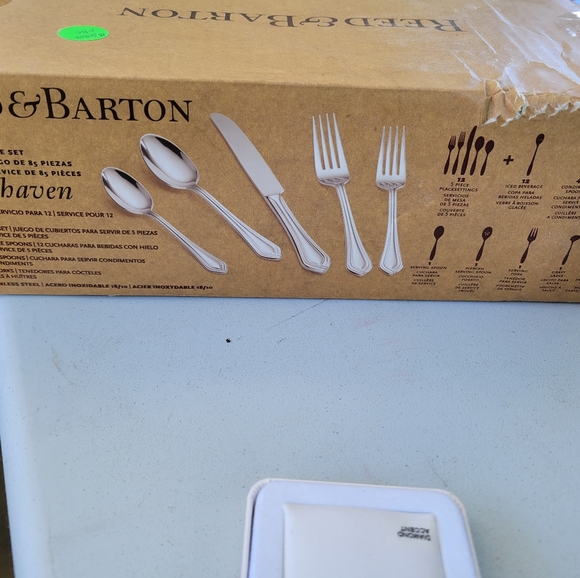 Reed & Barton | Dining | Reed Barton 85 Piece Brookhaven Flatware Set ...